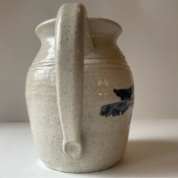 Art | Vintage Mahon Pottery Pitcher With Blue Bird | Poshmark